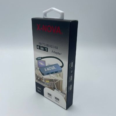 هاب 4 پورت USB-C مارک X-NOVA مدل X950 | فروشگاه اینترنتی کالا0098