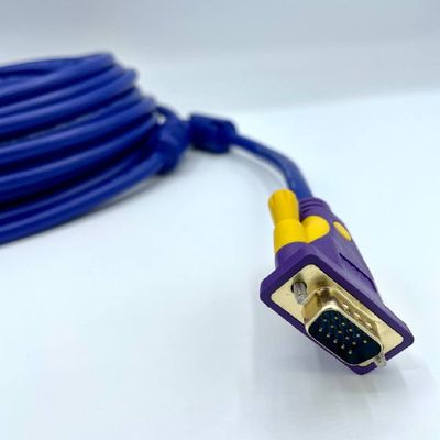 کابل VGA گلد اسکار مدل GOLD OSCAR 3+9 طول 10 متر | فروشگاه اینترنتی ایران تم